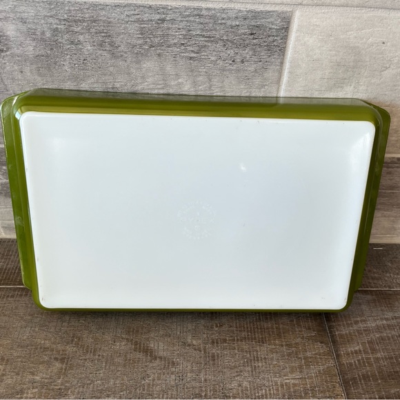 Pyrex | Kitchen | Vintage Pyrex Lasagna Pan Baking Dish 933 Verde 35x9 ...